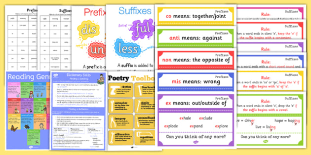 Reading Display Pack LKS2 (teacher made)