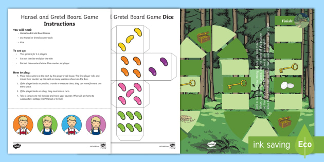 Hansel and Gretel Board Game (teacher made)