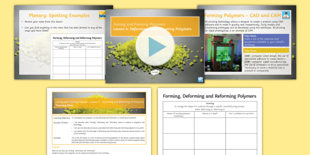 polymers worksheet ks3