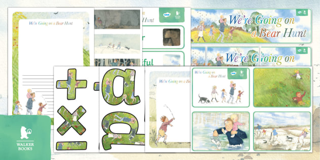 FREE! - We're Going on a Bear Hunt Display Pack
