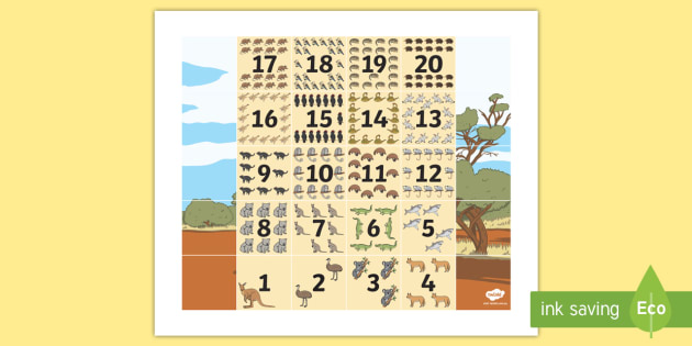 Number Line Mat (Compatible with Bee-Bot) (teacher made)