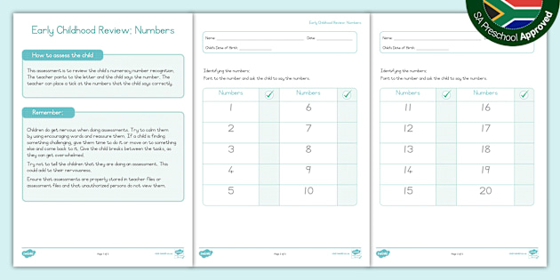 Preschool Numbers | twinkl.com.au