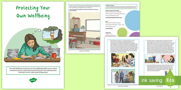 Staff Wellbeing Protecting Your Own Wellbeing (teacher made)