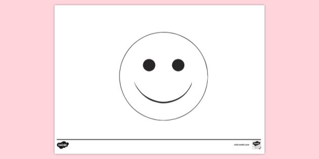 FREE! - 😊 Happy Emoji Eyes Colouring Sheet | Colouring Sheets