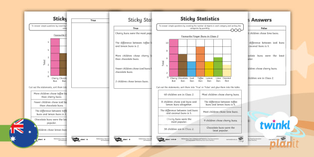 Year 2 Displaying Data Home Learning Tasks (teacher made)