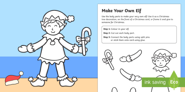 Make Your Own Elf Craft