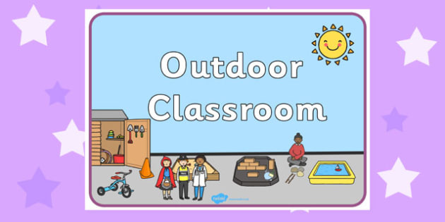 Outdoor Classroom Display Sign - signs, displays, display, poster