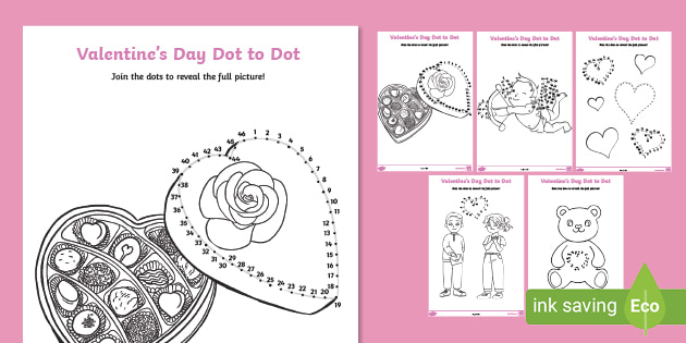 FREE! - Valentine’s Day Dot to Dot - Activities - Resource