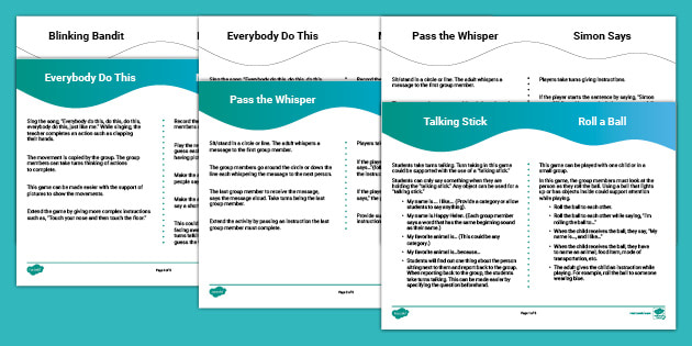 FREE Classroom Games Pack to Support Attention and Learning