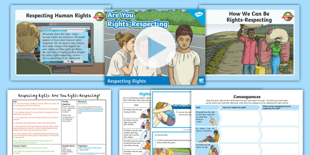 Citizenship UKS2 Respecting Rights Lesson 4: Are You Rights-Respecting ...