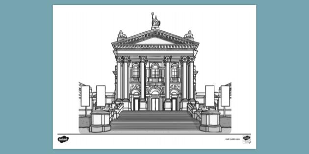 FREE! - Tate Britain Colouring Sheet | Colouring Sheets