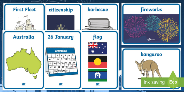 Australia Day Display Posters