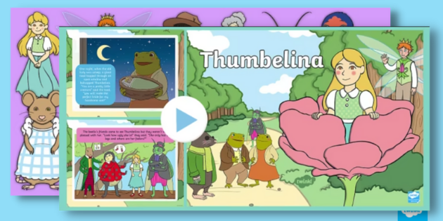 Thumbelina Kể chuyện sáng tạo cùng PPT và rối que