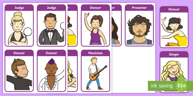 Dance Competition Role-Play Badges