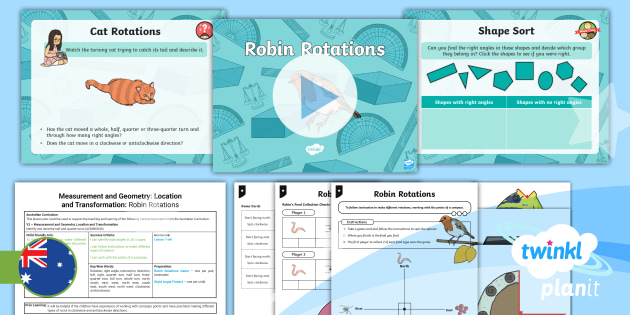 Year 2 Location and Transformation: Turns, Rotations and Right Angles ...