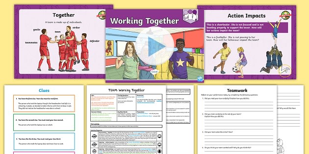 Working Together LKS2 Lesson - PSHE and Citizenship