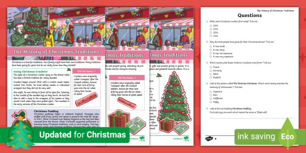 Uk Christmas Traditions Worksheet Free Esl Projectable Christmas In