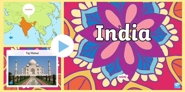 India Information PowerPoint - Teaching Resource - Twinkl