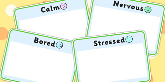 Emotion Description Cards