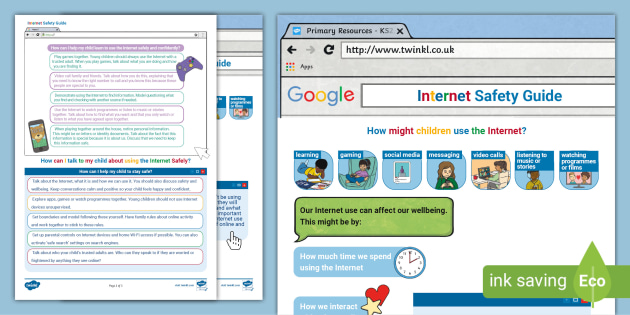 Internet Safety Lessons | twinkl.com.au