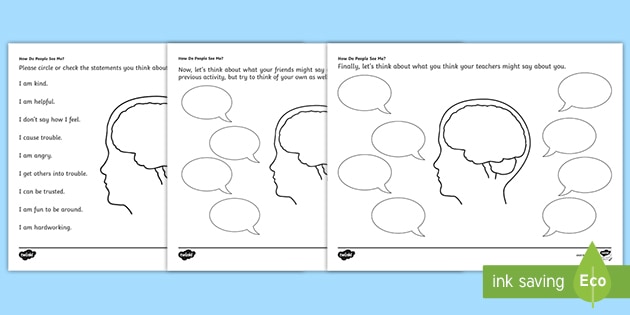 How Do People See Me? Activity (teacher made)