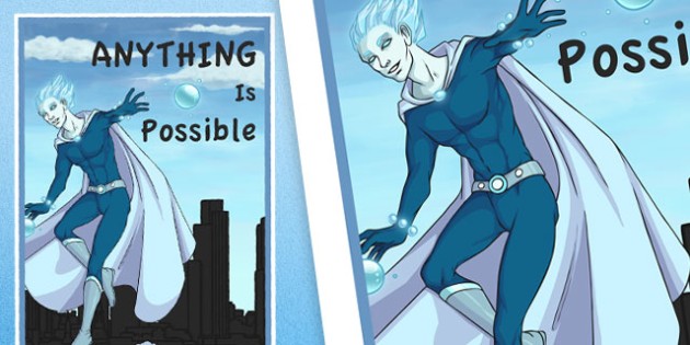 👉 Anything is Possible Motivational Poster