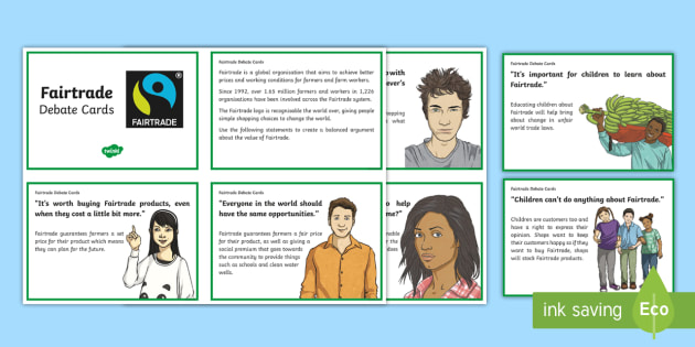 KS2 World Fairtrade Day Chocolate Debate Activity