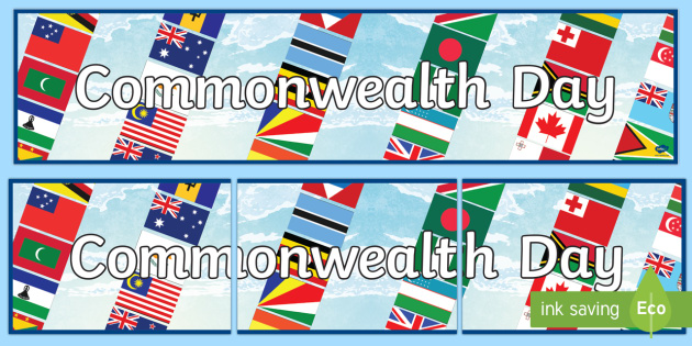 Commonwealth Day Display Banner (teacher made)