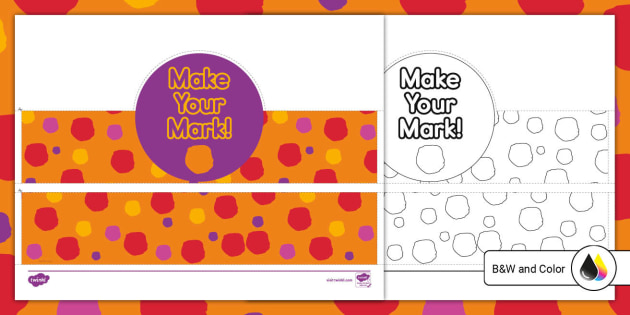 Dot Day Headband (teacher made)