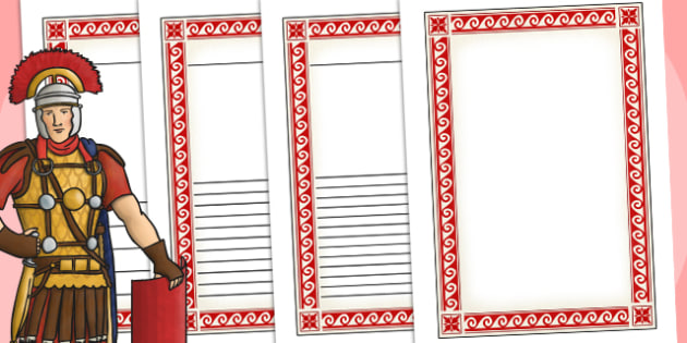 The Romans Themed Writing Frames (teacher made)