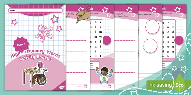 My First Phase 3 High-Frequency Words Activity Booklet