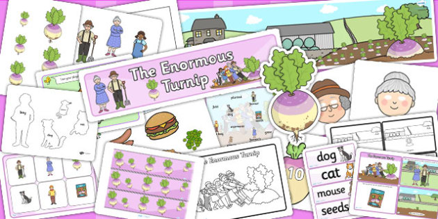 The Enormous Turnip Lesson Plan Ideas and Resource Teaching Pack
