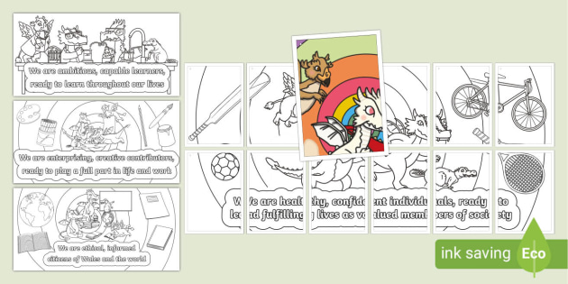 CfW Collaborative Art Resource Pack - Four Purposes - Twinkl