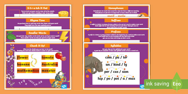 Spelling Strategies Posters for Year 3 and 4 (teacher made) Spelling Strategies Posters for Year 3 and 4 (teacher made)