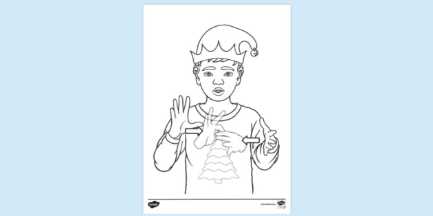 BSL Join Colouring | Colouring Sheets (teacher made)