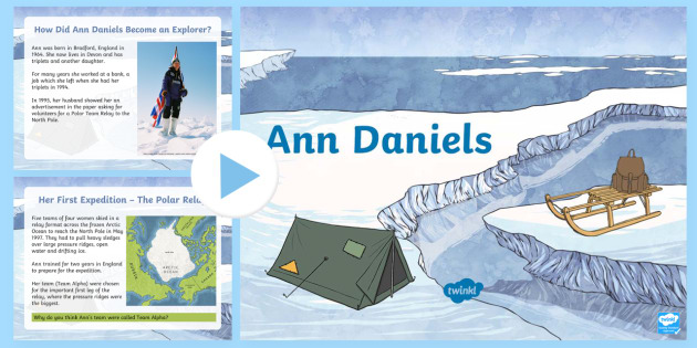 Ann Daniels Information PowerPoint