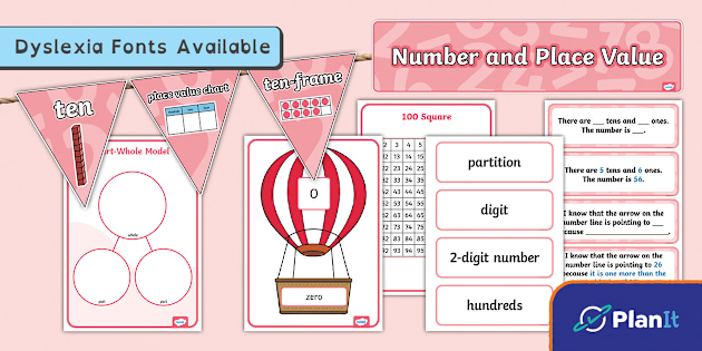Number and Place Value Displays | twinkl.com.au