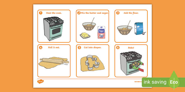 👉 Shortbread Recipe Sequencing Sheet (teacher made)