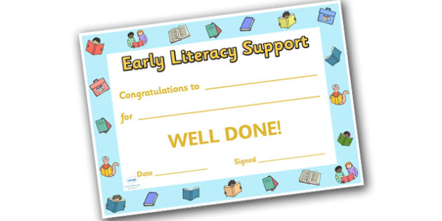 FREE! - Literacy Award Certificates (teacher made)