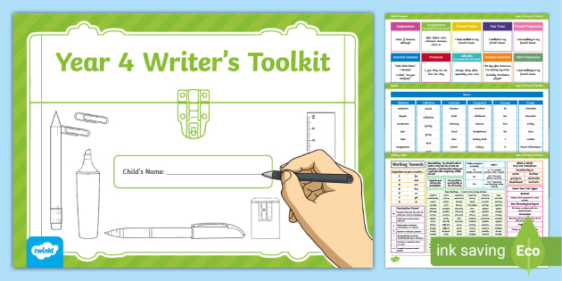 Year 4 Writer's Toolkit Booklet (teacher made)