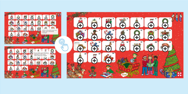 Christmas Turn and Talk Hotspots Activity | Twinkl Go!