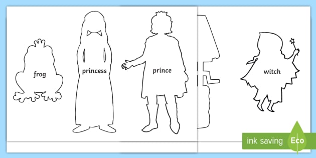 The Frog Prince Shadow Puppets
