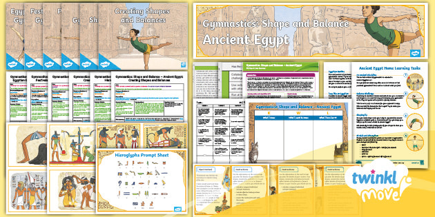 Year 4 Gymnastics Unit Pack | Ancient Egypt | Twinkl Move PE
