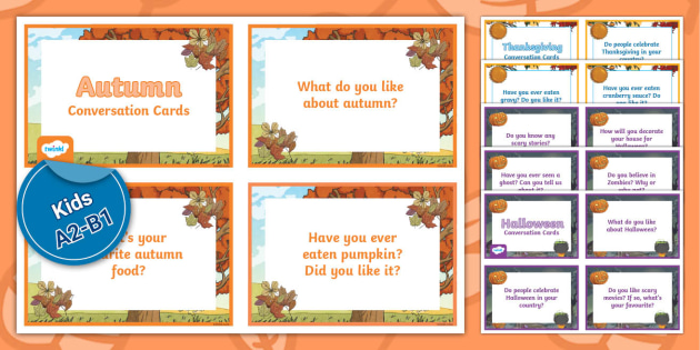 Language Conversation Cards • Twinkl.ca