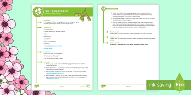 Spring Outdoor Activities | twinkl.com.au