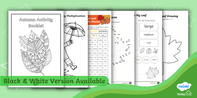 Autumn Activity Booklets | twinkl.com.au