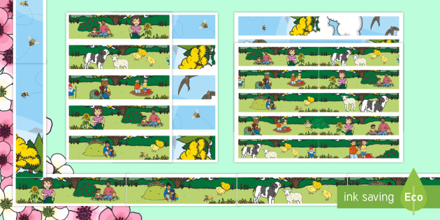 Spring Display Borders