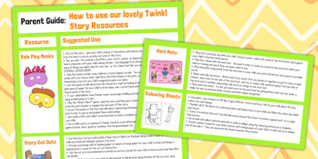 Story Sack Guide for Parents