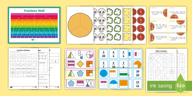 Fun with Fractions Resource Pack | Fraction Activities