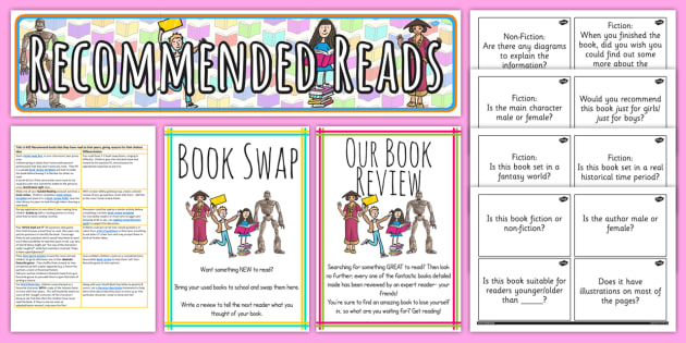 Planning Ideas Resources Encourage Children Recommend Books Peers